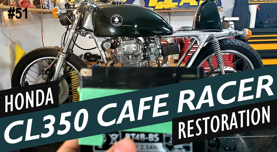1973 Honda CL350 Café Racer Restoration – Part 1 - YouMotorcycle