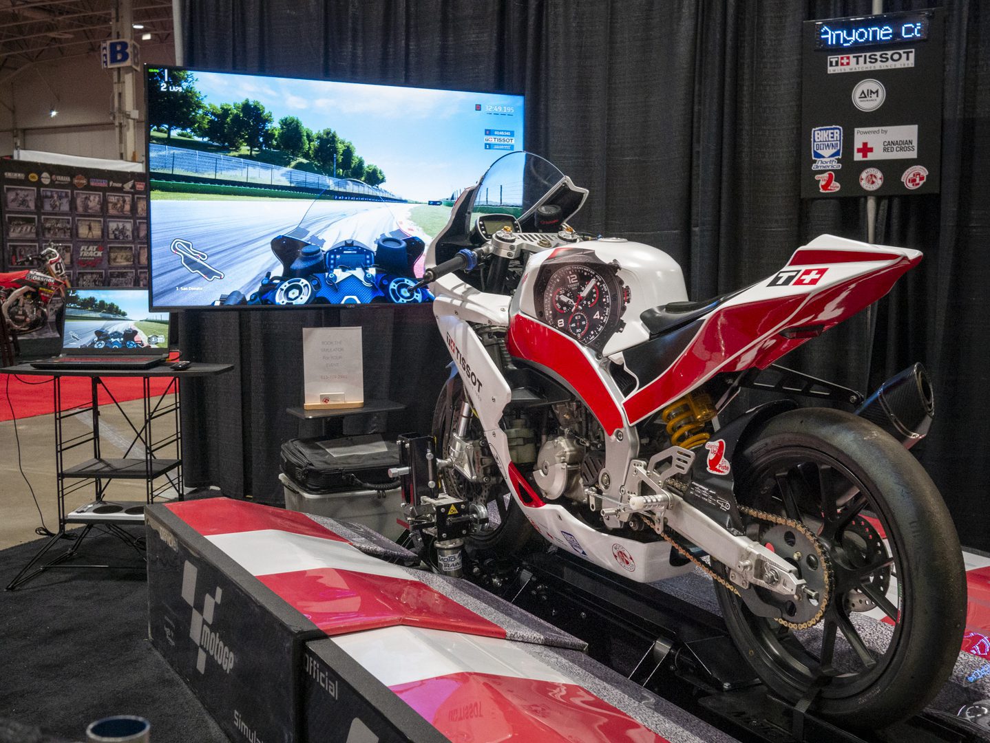 Biker-Down-motorcycle-racing-simulator-at-the-2024-Toronto-Motorcycle ...